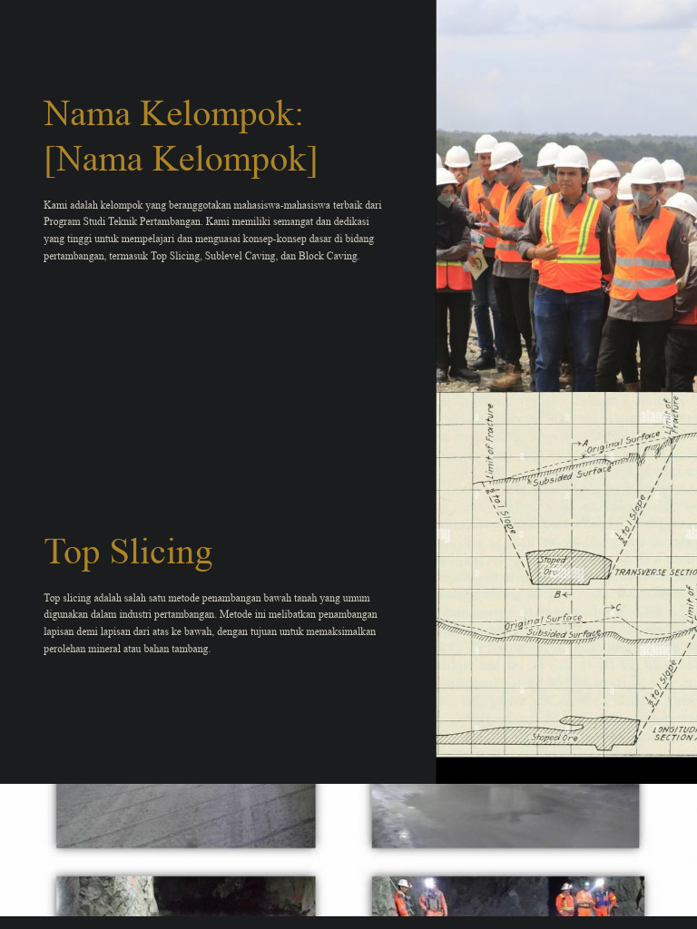 Metode Top Slicing dalam Penambangan | PDF