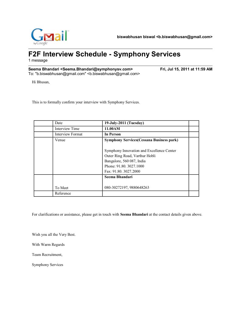 Symphony | PDF | Career & Growth