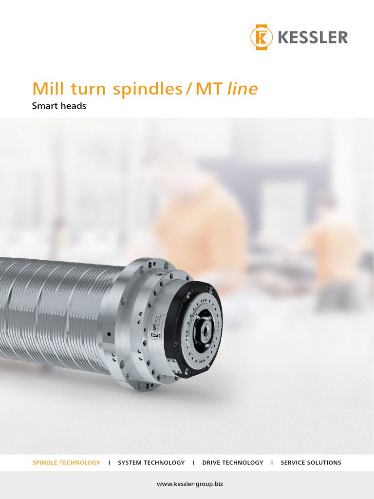 Kessler BRO PK1012 Kessler Spindel MT Line A4 en V1-0 WEB | PDF | Machines | Mechanical Engineering