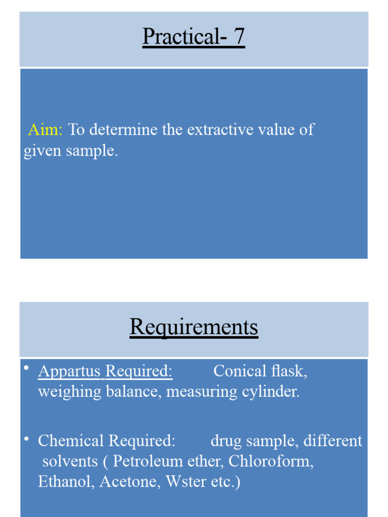 Extractive Value | PDF | Cooking, Food & Wine