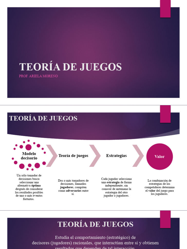 TEORÍA DE JUEGOS | Descargar gratis PDF | Teoría de juego | Racionalidad