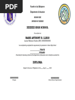Diploma Sample | PDF
