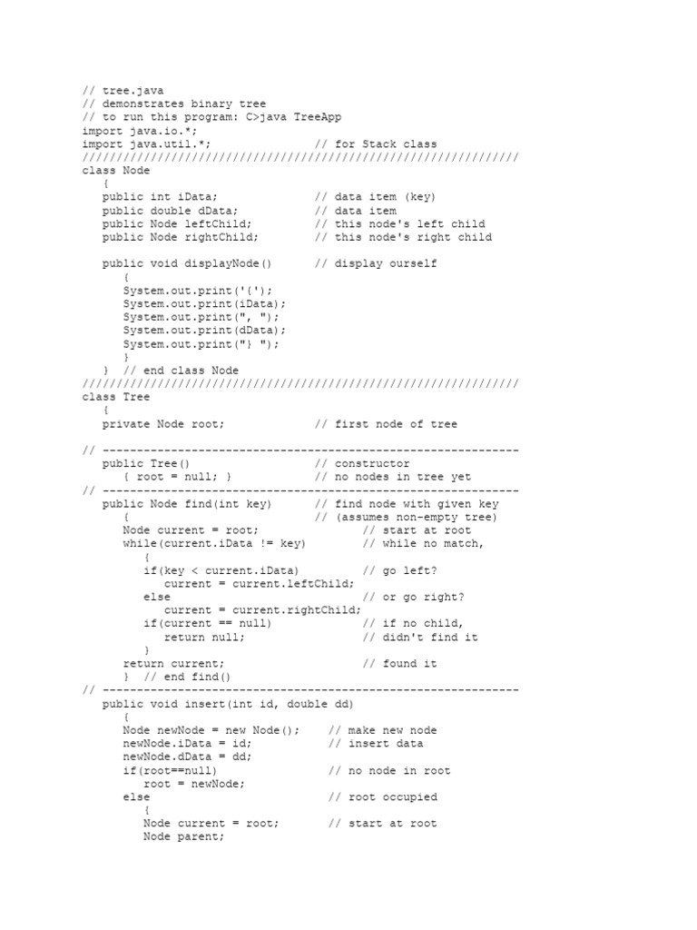 Tree Pdf Algorithms And Data Structures Computer Programming
