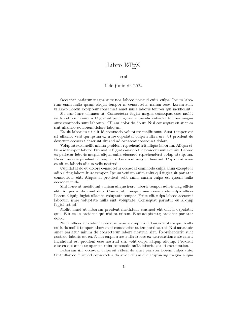 Book Latex | PDF