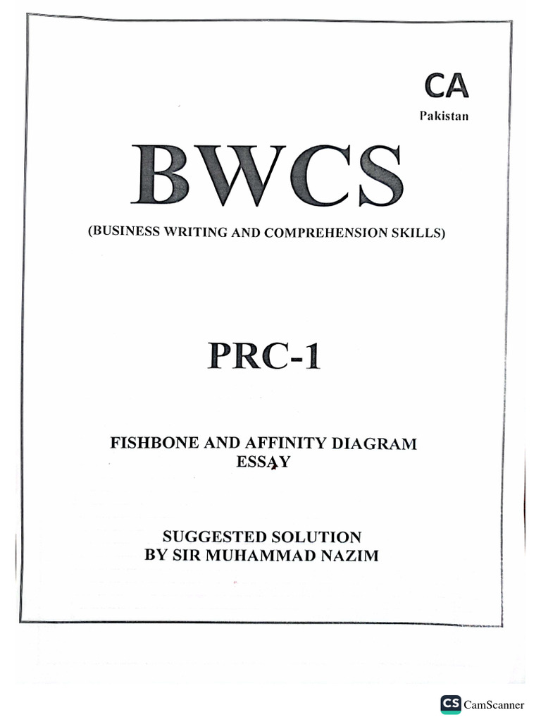 BWCS Past Papers and Assignments | PDF