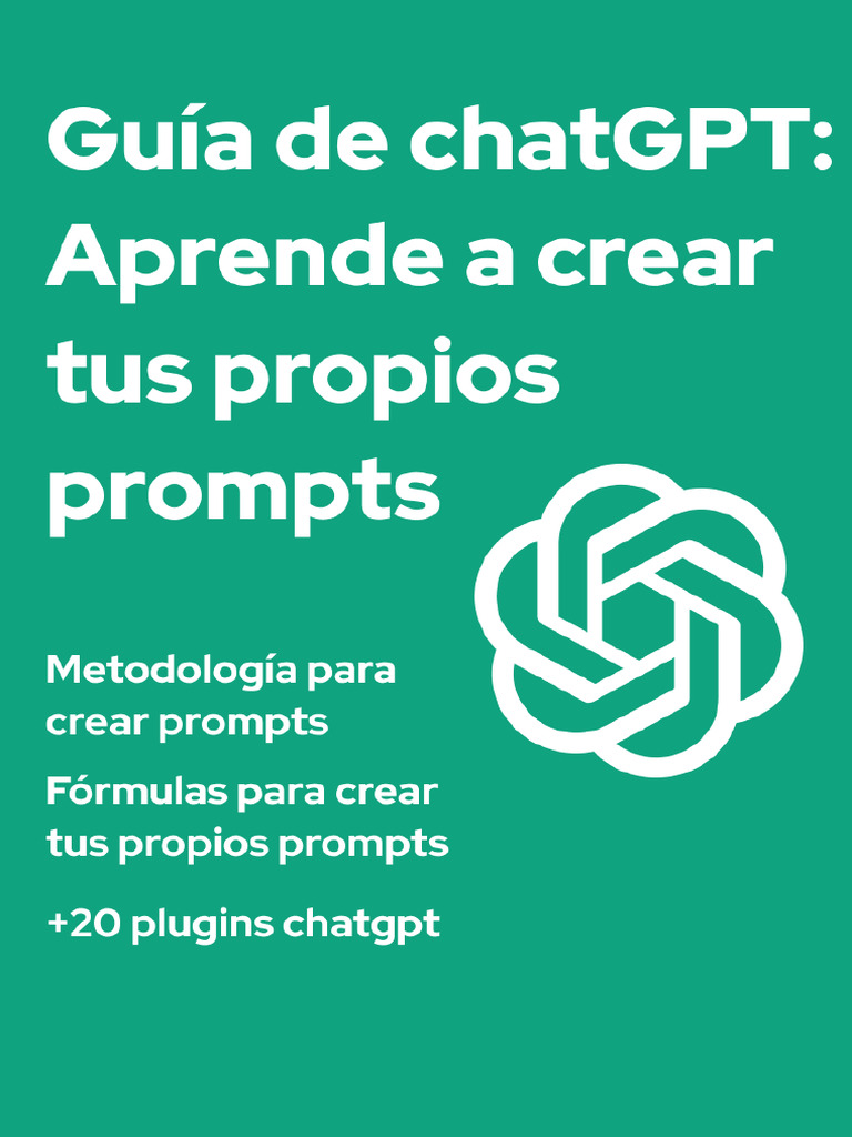 Guía de Prompts para ChatGPT | PDF | Enchufe (informática) | Software