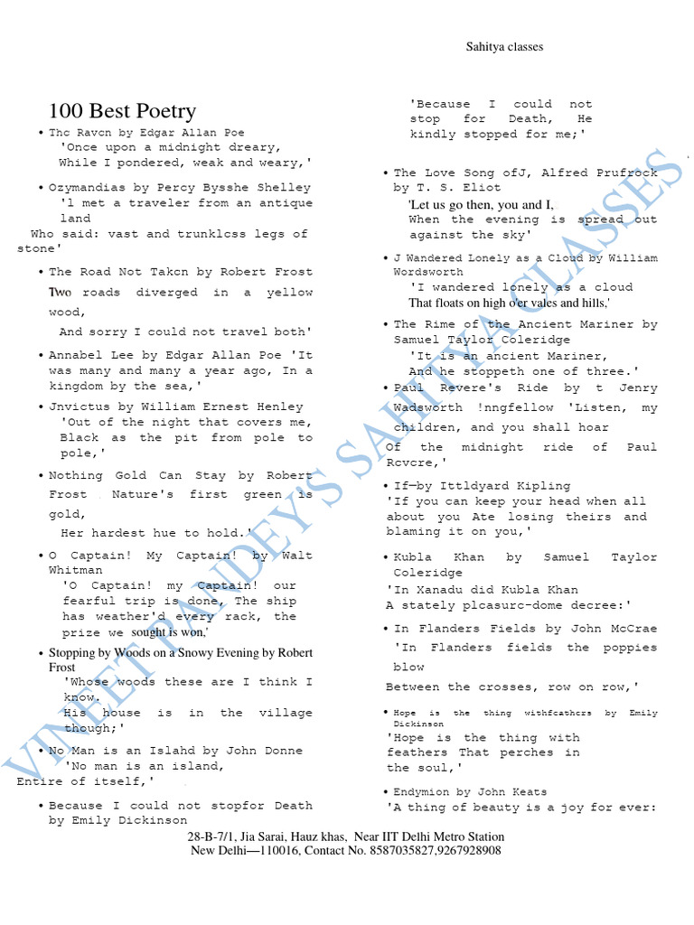 Poetry Line PDF1 | Download Free PDF | Poems | Poetry