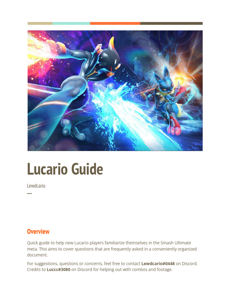 Lewdcario's Guide | PDF