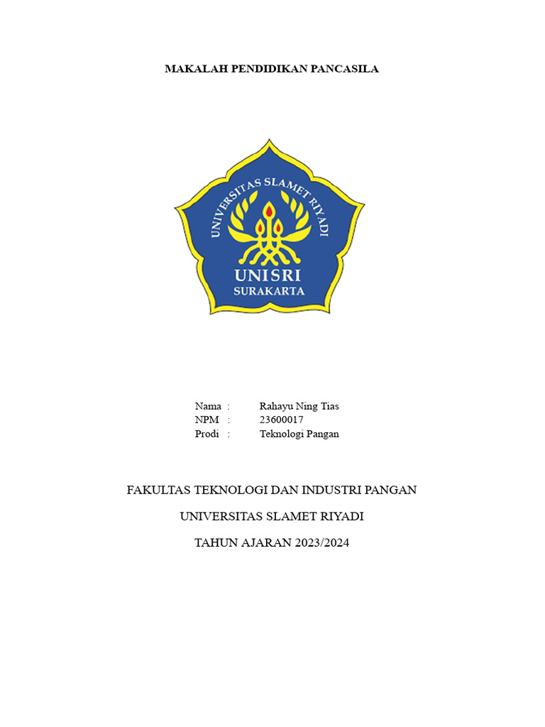 Kajian Program Food Estate Terhadap Kesesuaian Nilai - Nilai Dalam Sila Ke 2 Pancasila Dan ...