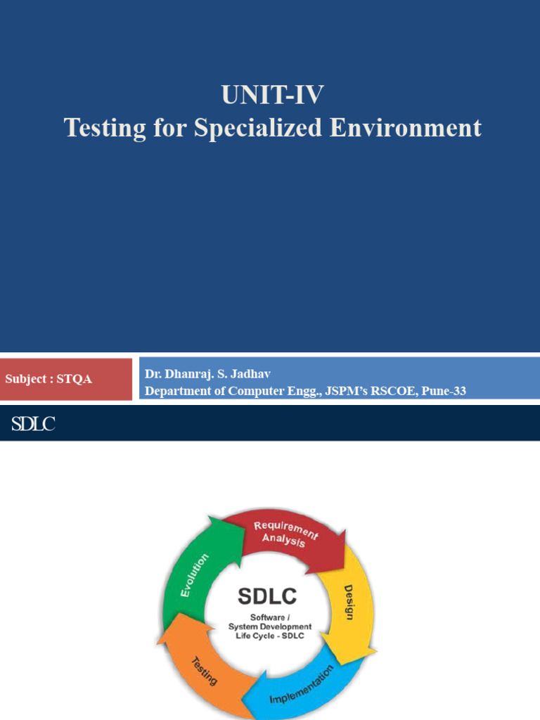 STQA Subject PPT, Notes, Case Study & Research Paper - 4 ...