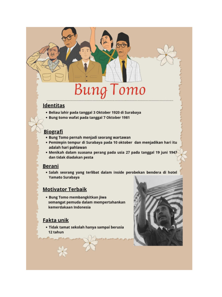 Bung Tomo | PDF