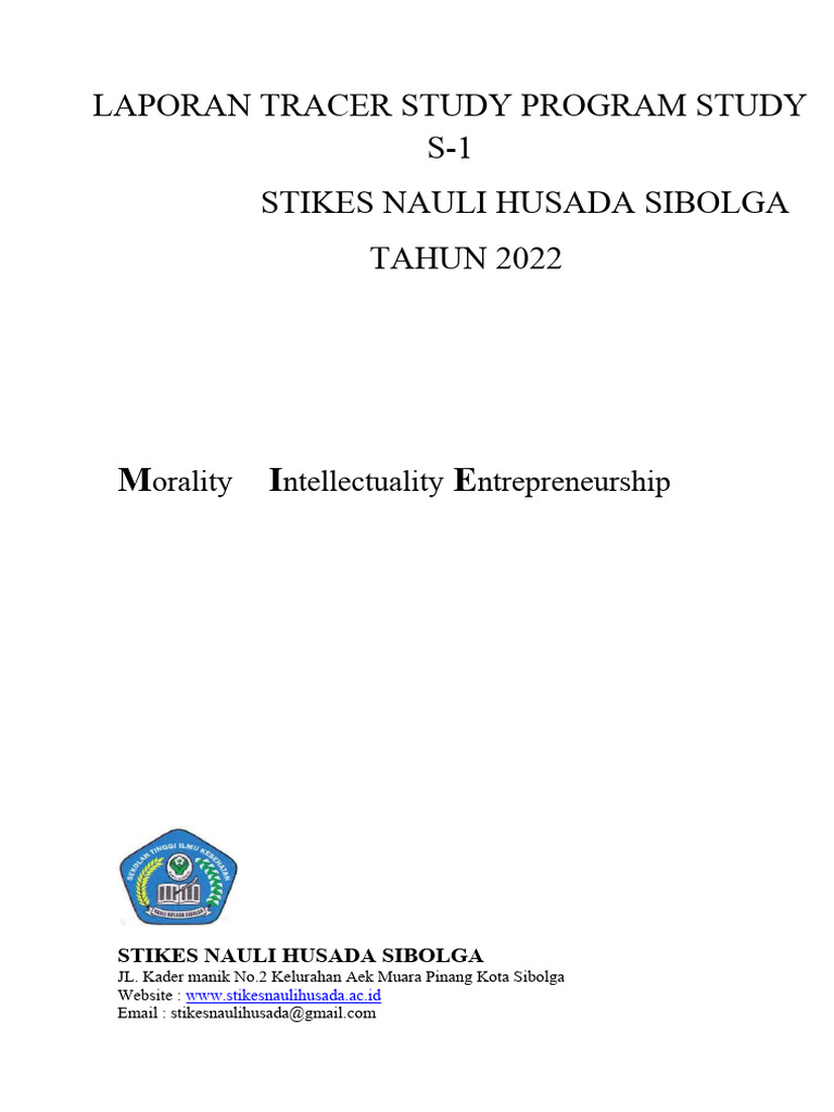 Tracer Study Lulusan STIKes 2022 | PDF