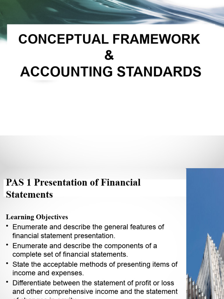 Pas 1 Presentation of Financial Statements - 150413098 | PDF | Balance ...