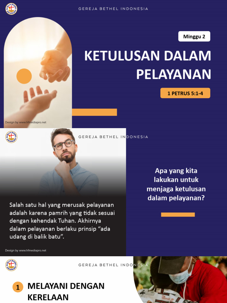 05 Ketulusan Dalam Pelayanan | PDF