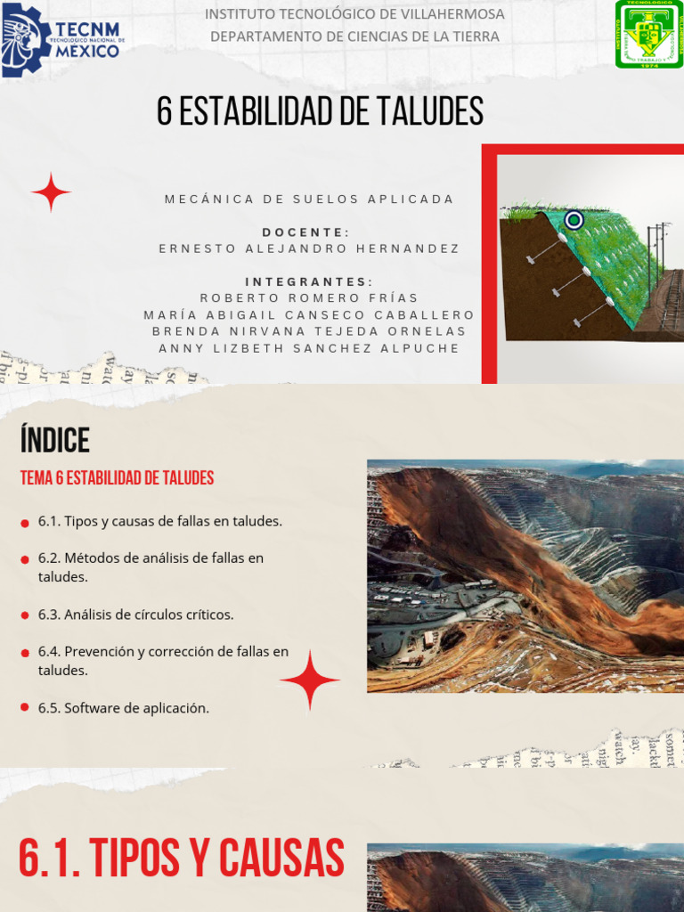 Análisis de Fallas en Taludes | PDF | Falla (geología) | Fuerza