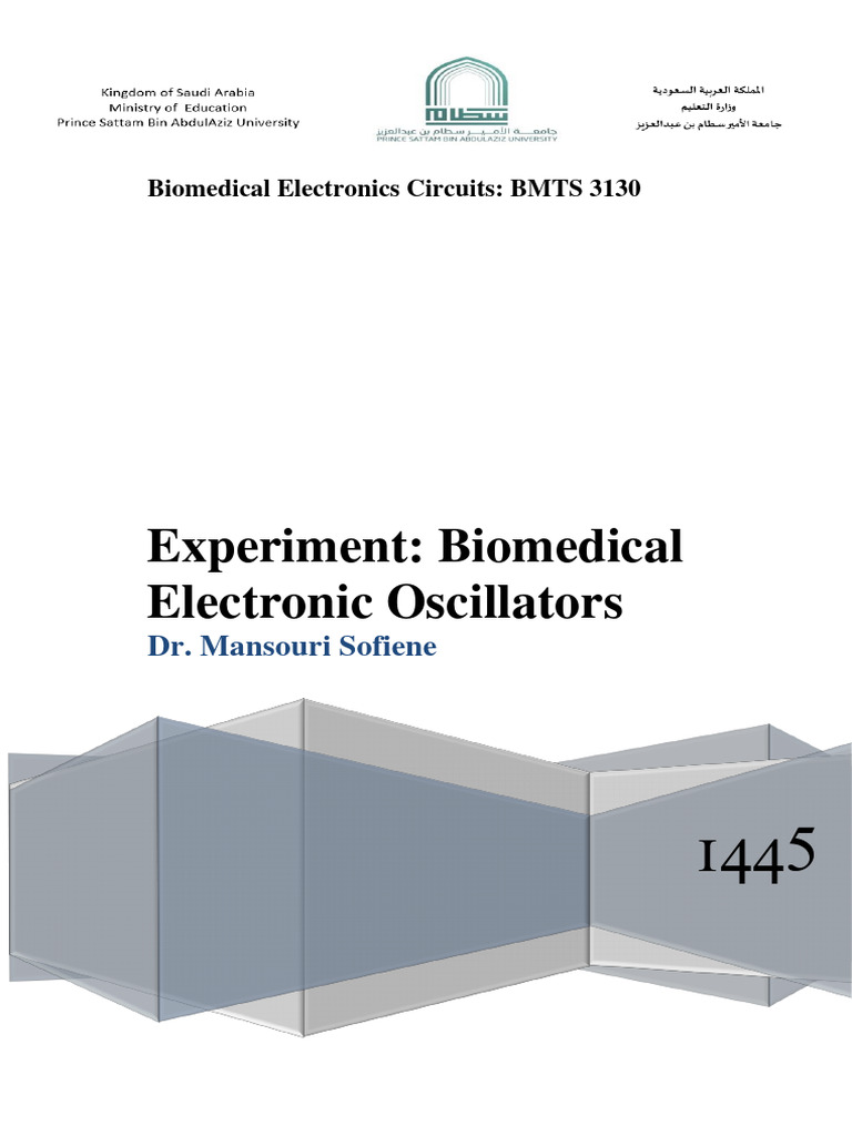 Experiment Biomedical Electronic Oscillators | Download Free PDF ...