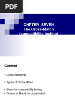 Blood Crossmatch Form | PDF