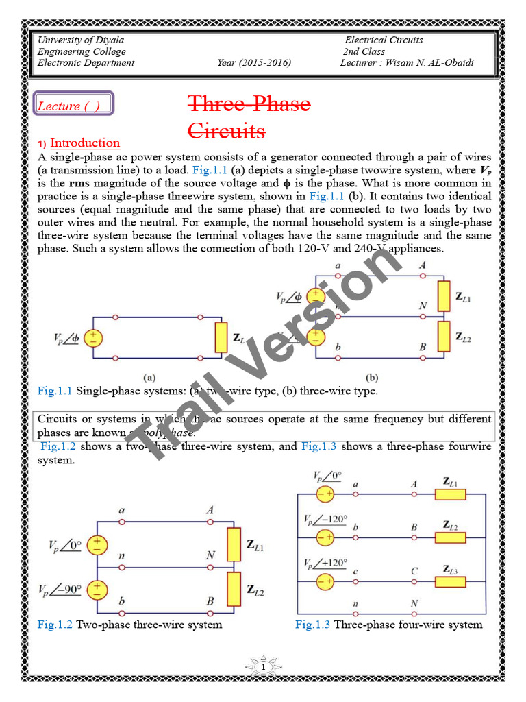 Electrical Circuits Part1 | PDF | Electromagnetism | Metrology