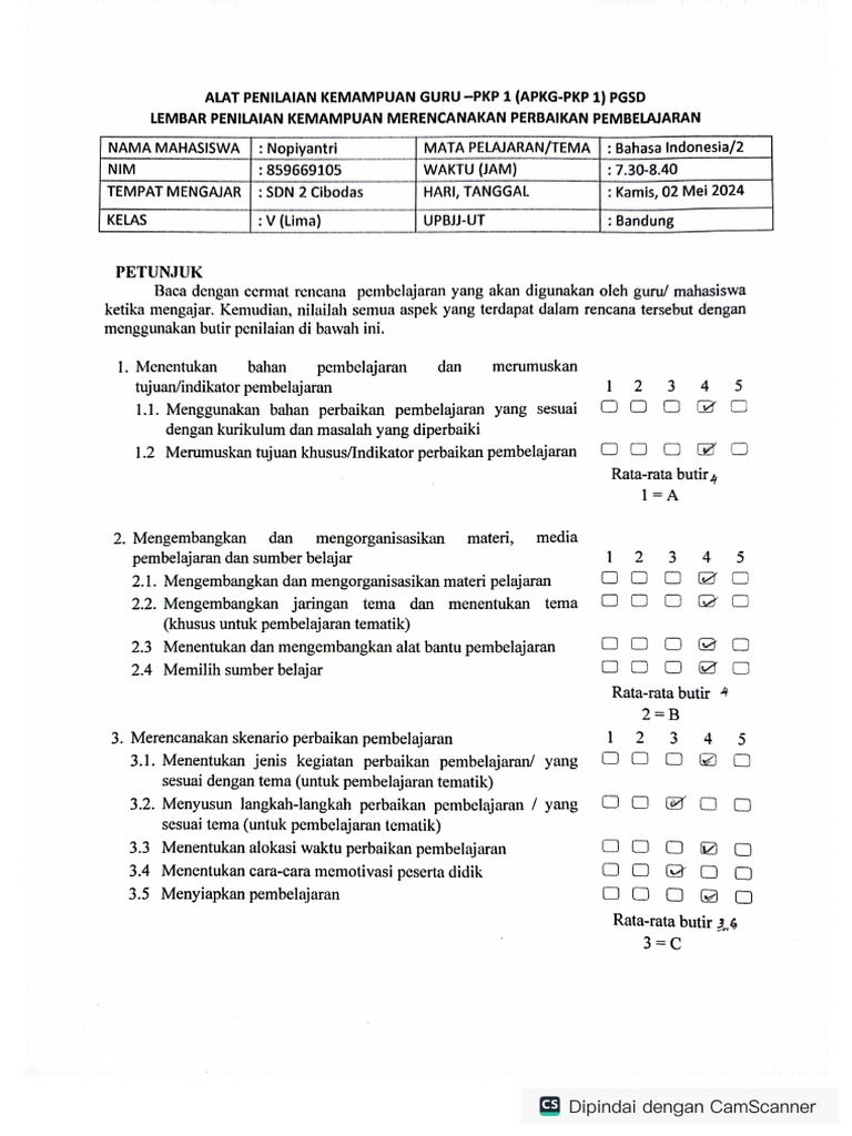 Apkg 1 Sudah Di Cap | PDF