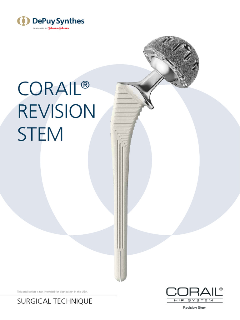 Corail Revision Surgical Technique Brosjyre | PDF | Surgery