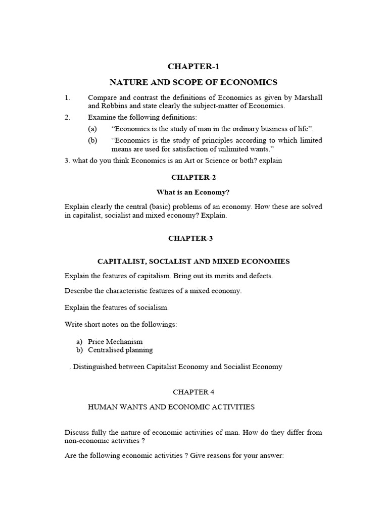 Question Bank 2024 | Download Free PDF | Money | Monopoly