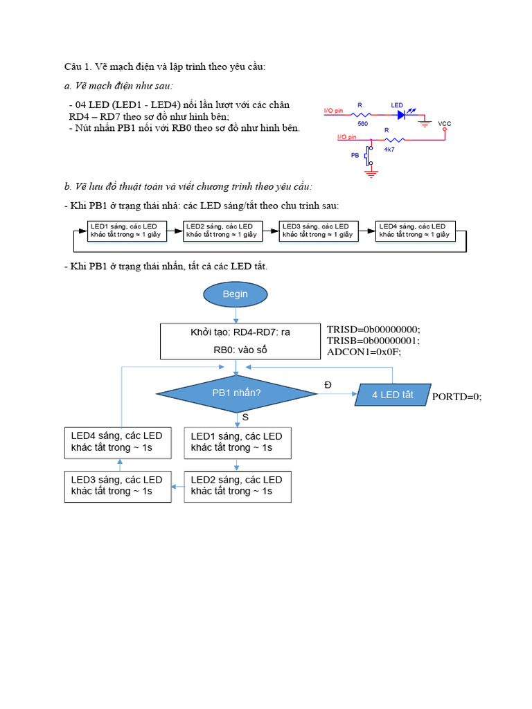 Phan 1 (lap trinh vao ra) | PDF