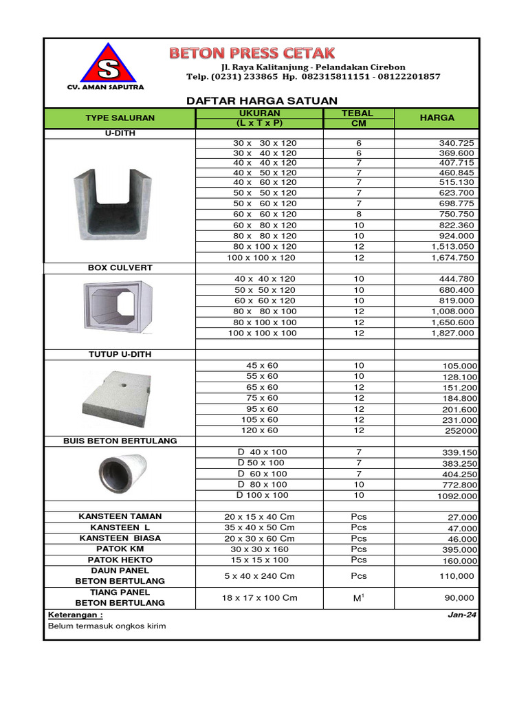 Katalog Harga Udith | PDF
