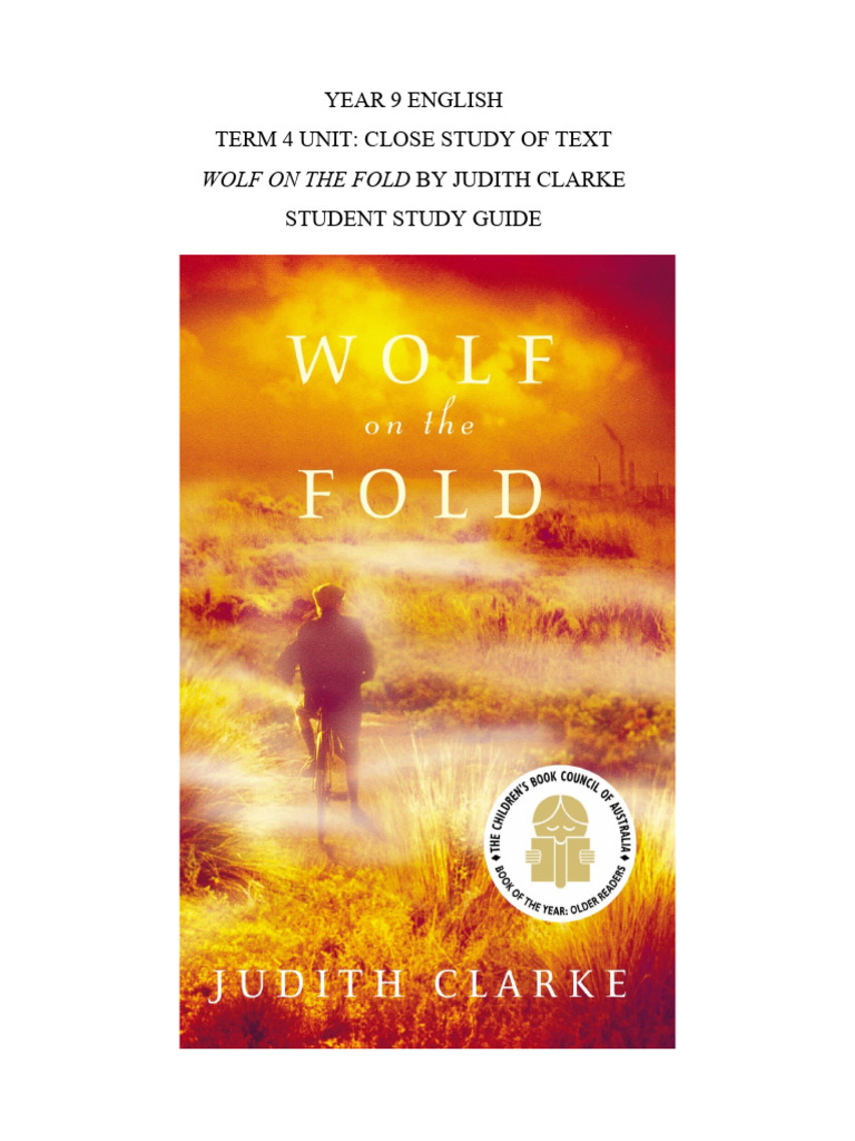 Wolf On The Fold Study Guide Student Booklet | PDF | Metaphor | Fear