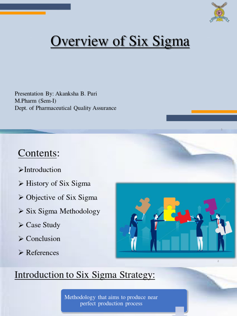 Six Sigma | PDF | Six Sigma | Production And Manufacturing