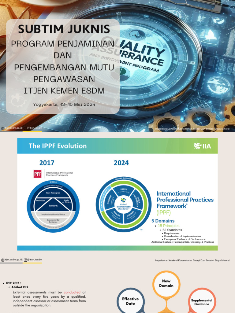 QAIP in New GIAS IPPF 2024 | PDF | Internal Audit | Audit