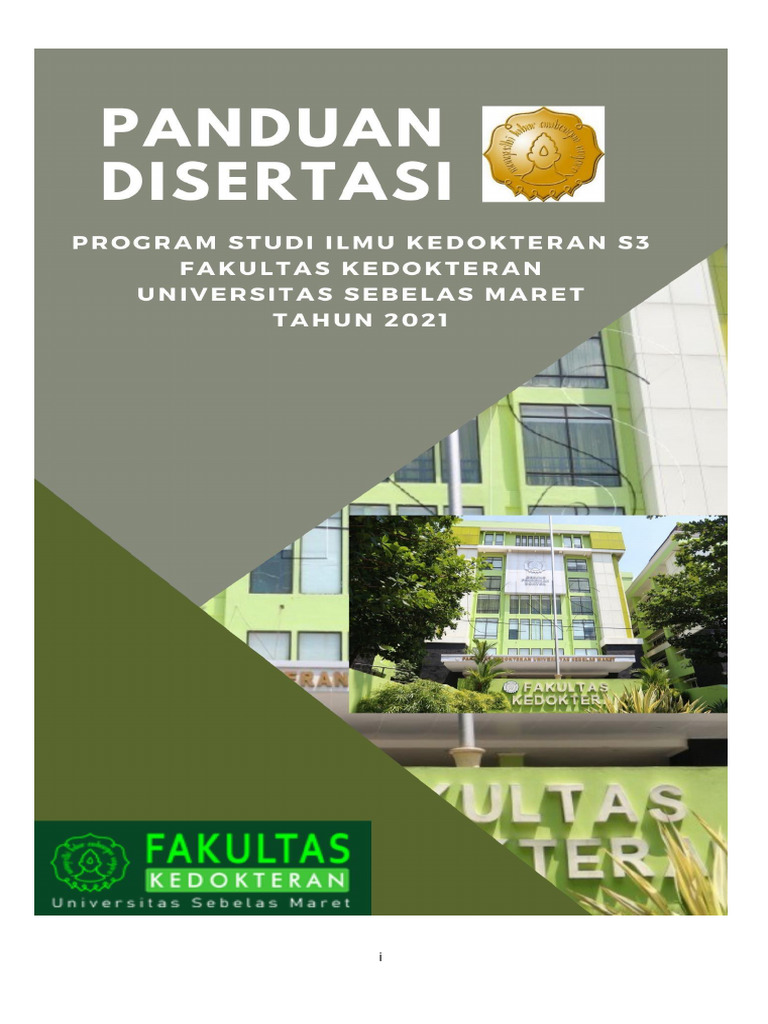 Panduan Disertasi Tahun 2021 | PDF