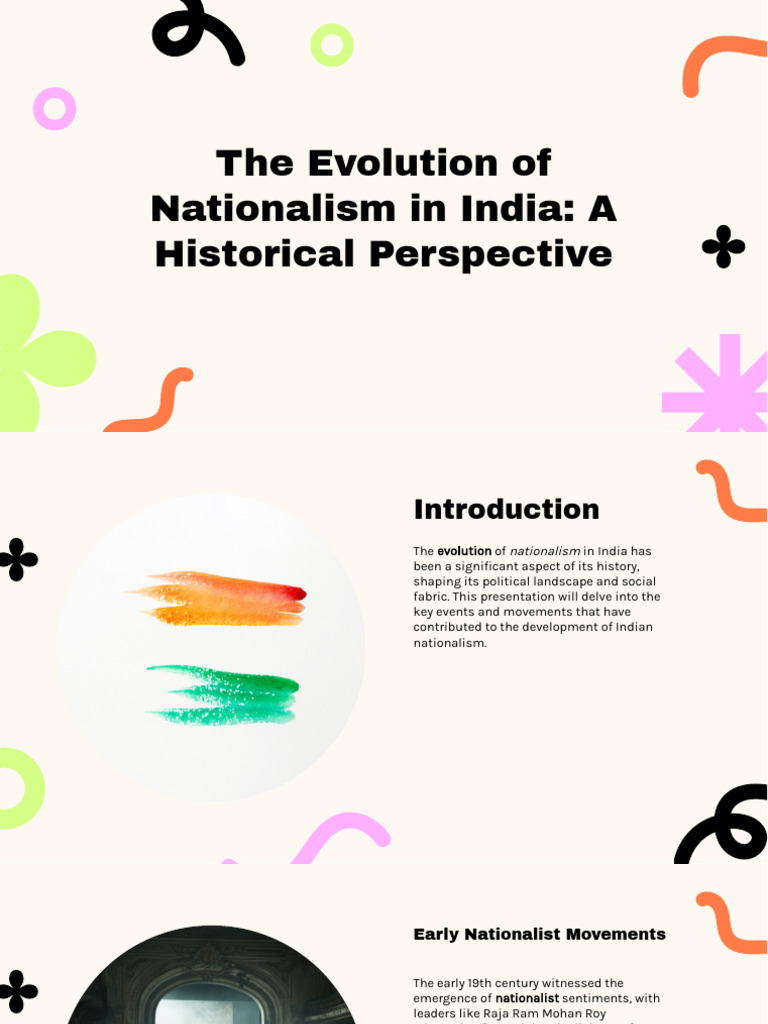 Evolution of Indian Nationalism History | PDF