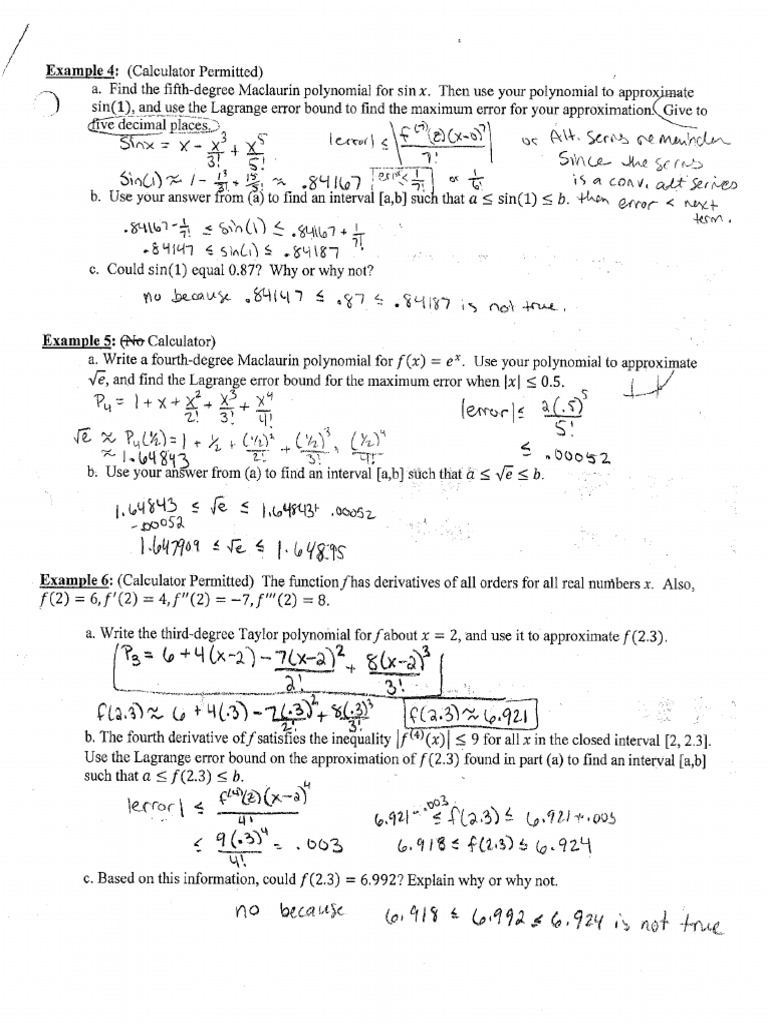 Remainder Examples | PDF