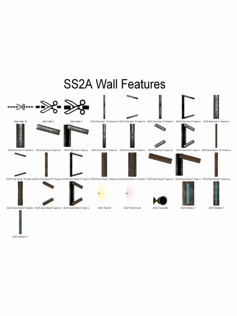 SS2A - Wall Features | PDF