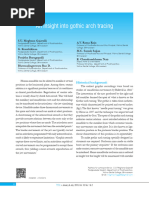 Gothic Arch Tracing, TRACER ATTACHMENT BY DR KAVAN DOSHI | PDF ...