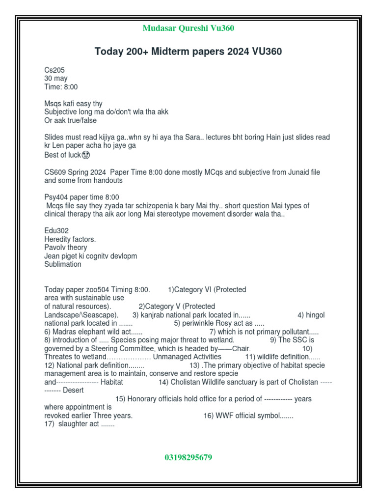 Today 200+ Midterm Paper | PDF | Falsifiability | Hypothesis