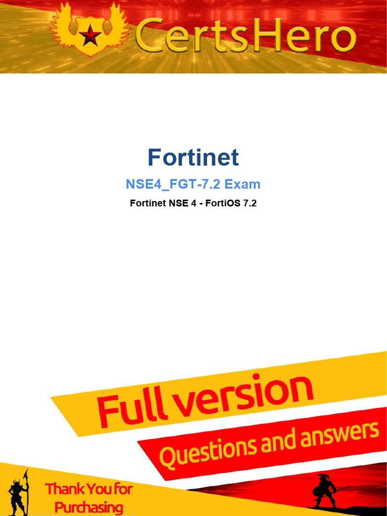Fortinet NSE4 FGT Feb 2023 | PDF | Transport Layer Security ...