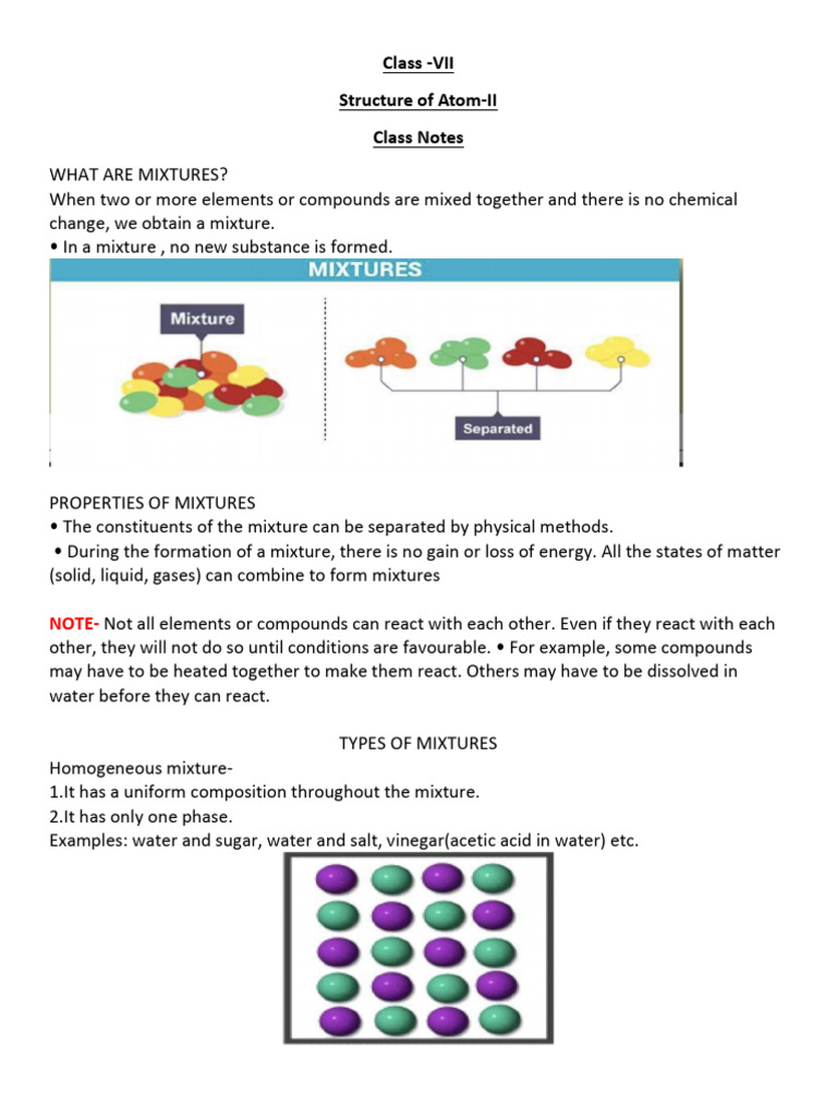 Atoms | PDF | Mixture | Ion