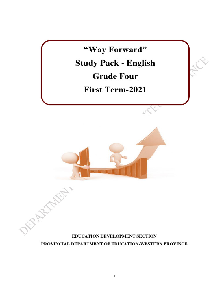 Way Forward Study Pack Grade 4 | PDF | Teachers | Butterfly