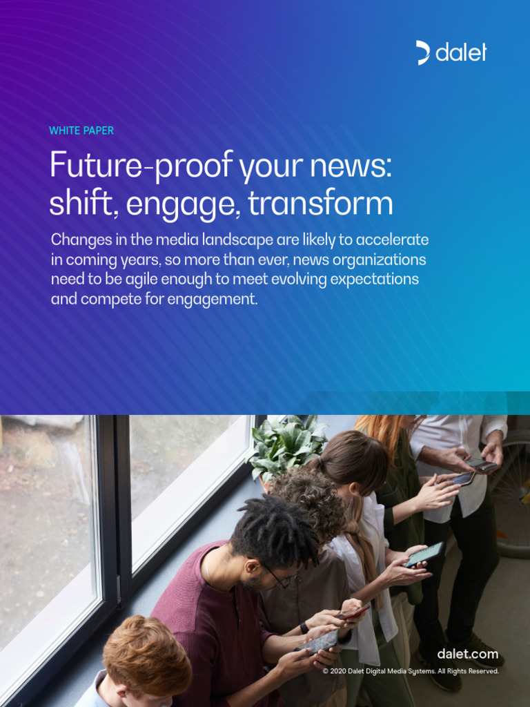 Dalet White Paper - Next-Gen News | PDF | Facebook | News