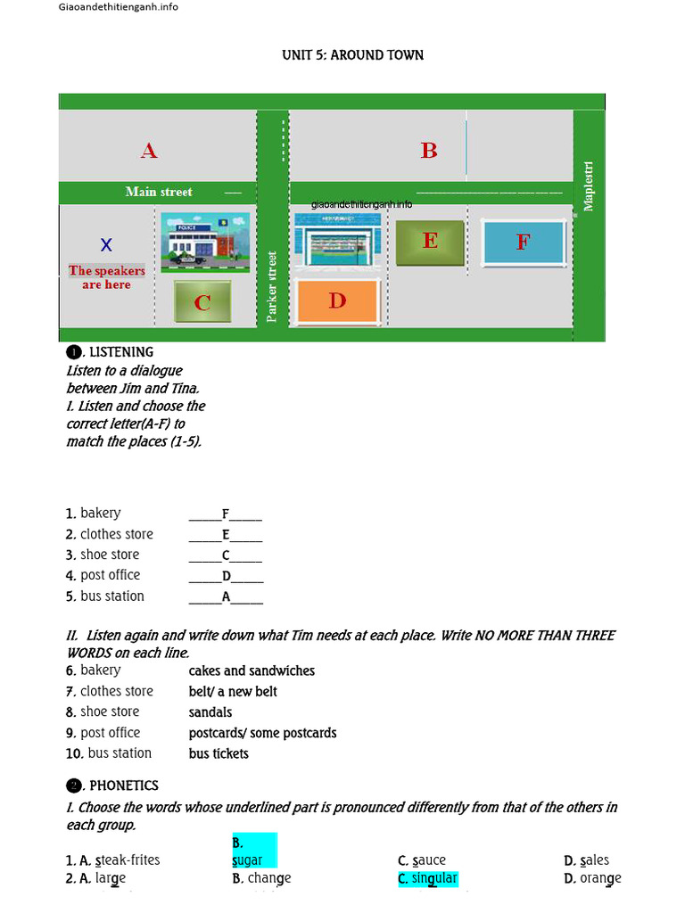Unit 5 | PDF | Vietnamese Cuisine | Foods