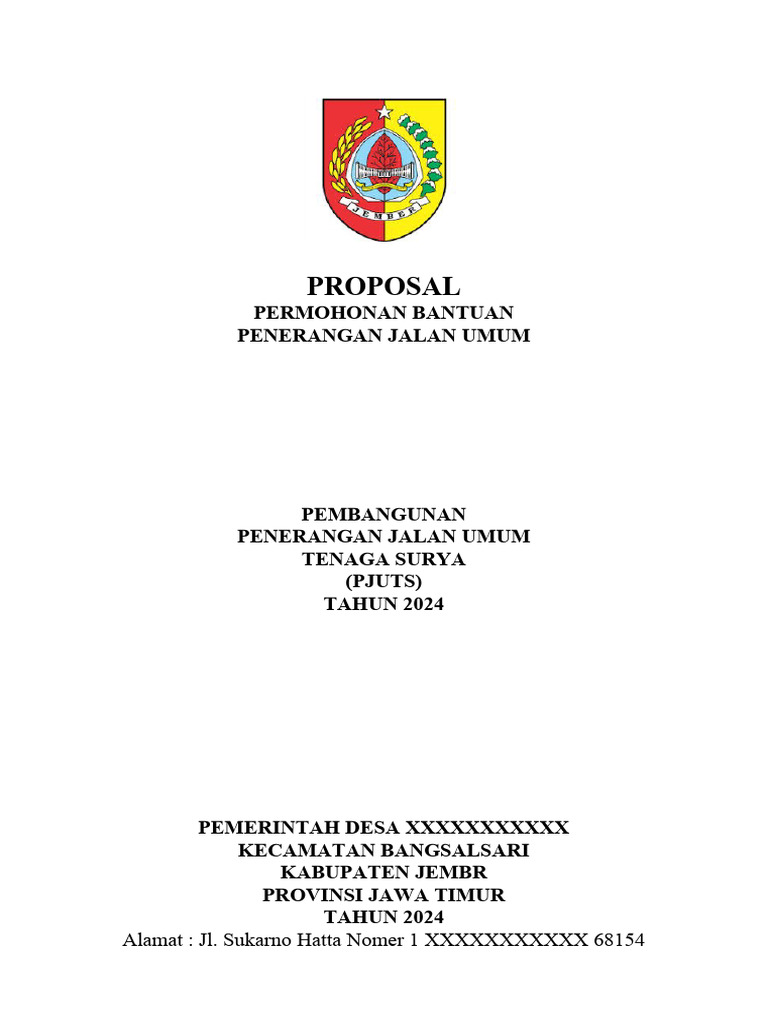 Contoh Kirim2 Proposal Pjuts Tahun 2024 | PDF
