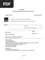 2024-2025 S1 First Term Exam Revision Guidelines | PDF