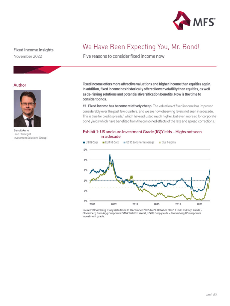 We have been you Mr. Bond_CMT smart brief | PDF | Fixed Income | Bonds ...