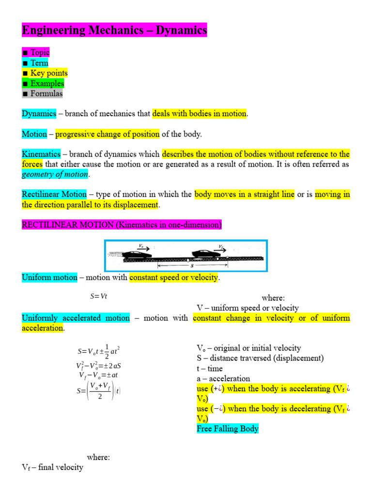 Engineering Mechanics - Dynamics | PDF | Collision | Acceleration