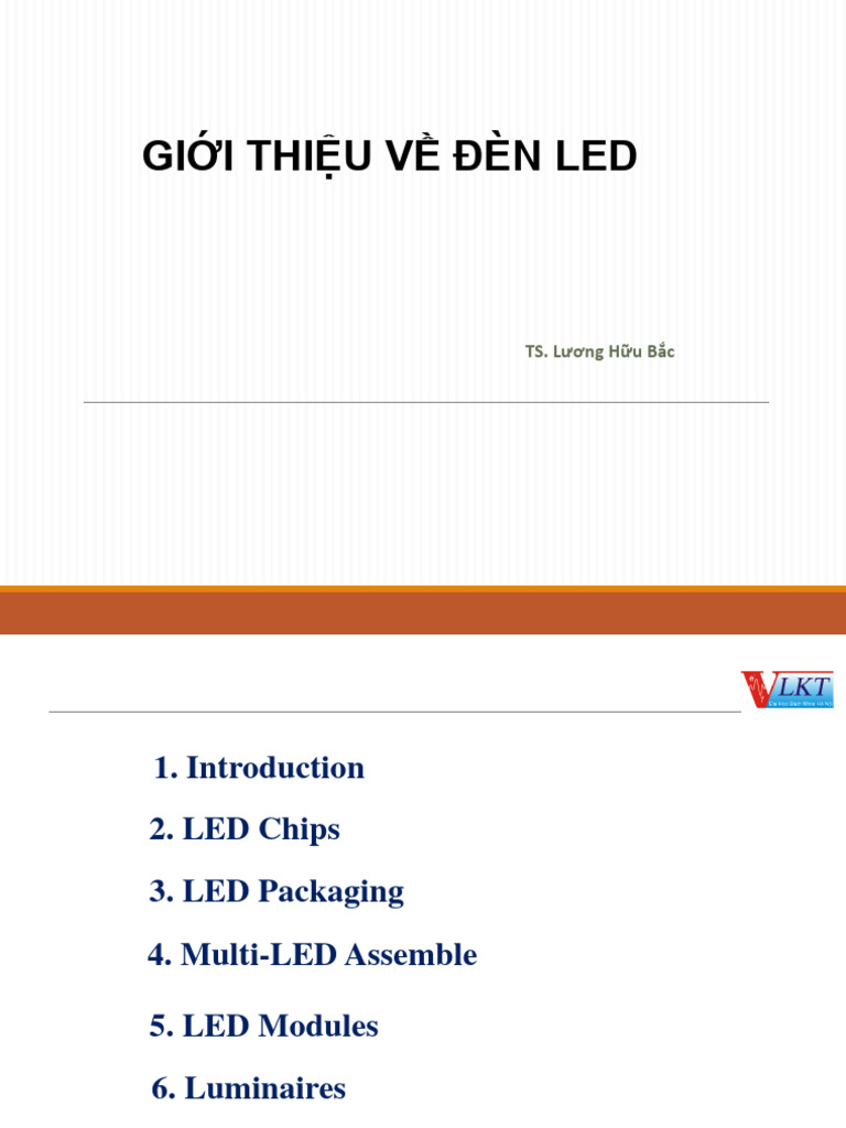 2 Gioi Thieu Ve Den LED | PDF