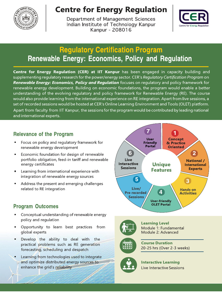 CER IITK RCP RE Brochure - 24042024 | PDF