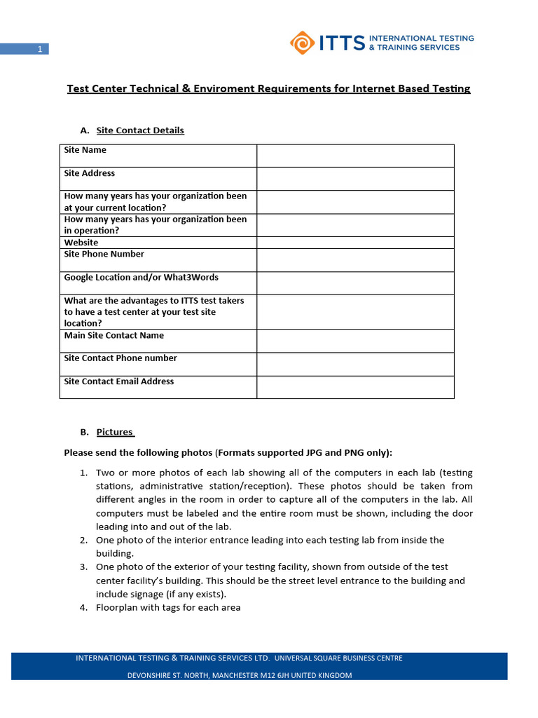 ITTS Network Onboarding Form | PDF | Microsoft Windows | Computer Architecture