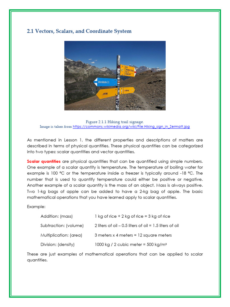 Chapter 2 Modules | PDF | Euclidean Vector | Acceleration