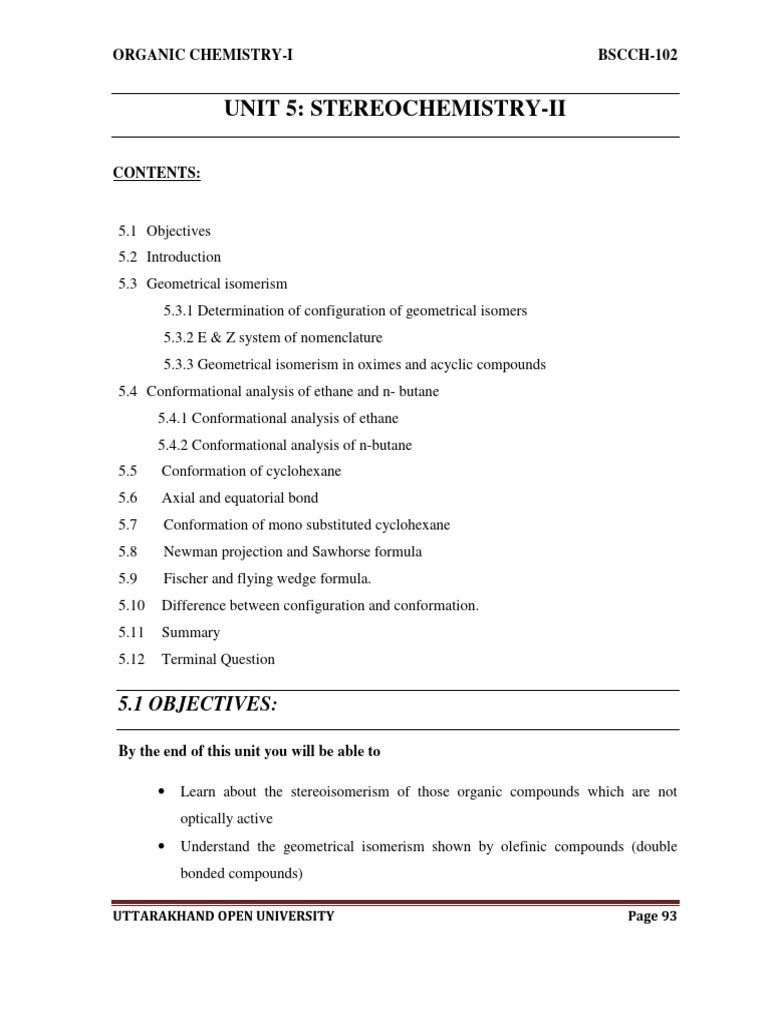 Stereo 3 | PDF | Conformational Isomerism | Isomer